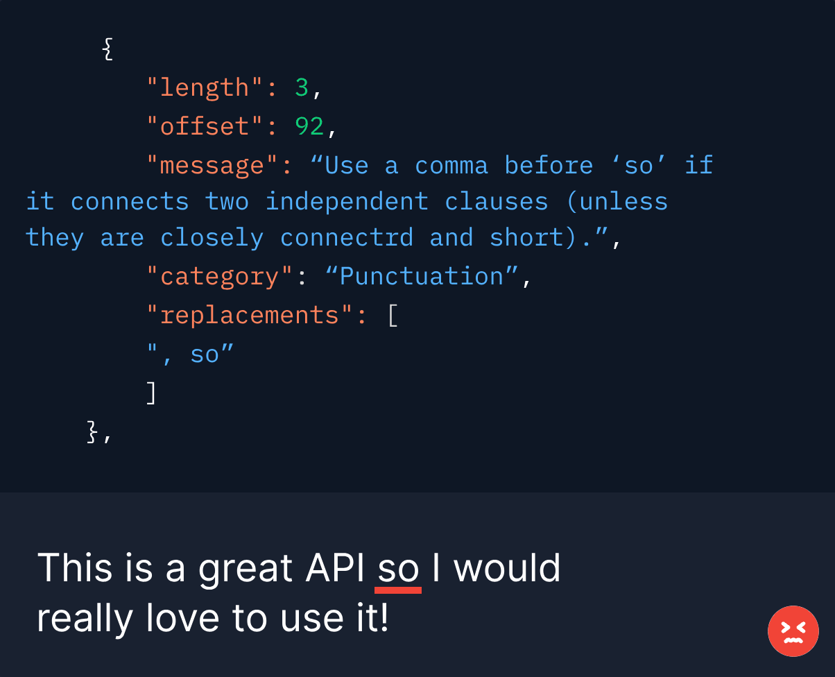 Grammar Check API for Seamless Writing Assistance | Linguix for Developers